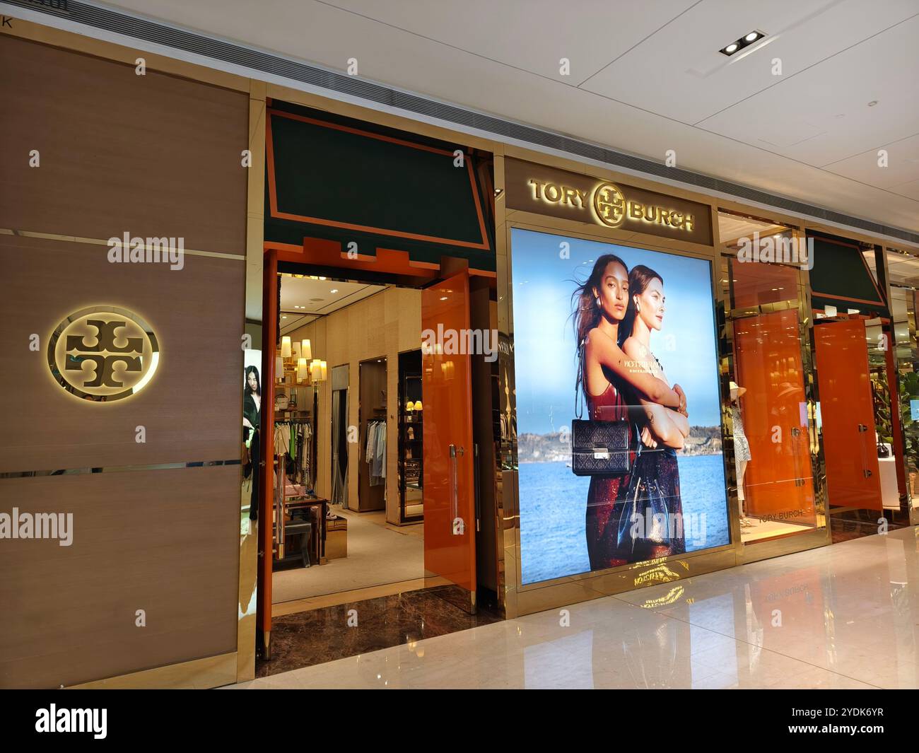 KUALA LUMPUR, MALAYSIA - AUGUST 28, 2024: Tory Burch brand retail shop ...