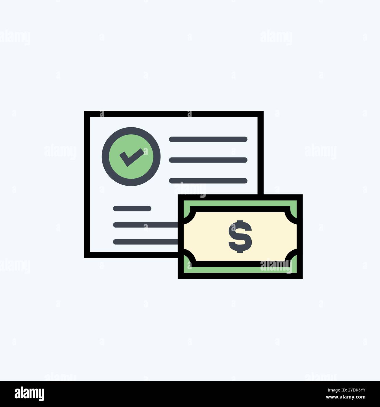 Employee invoice Stock Vector Images - Alamy