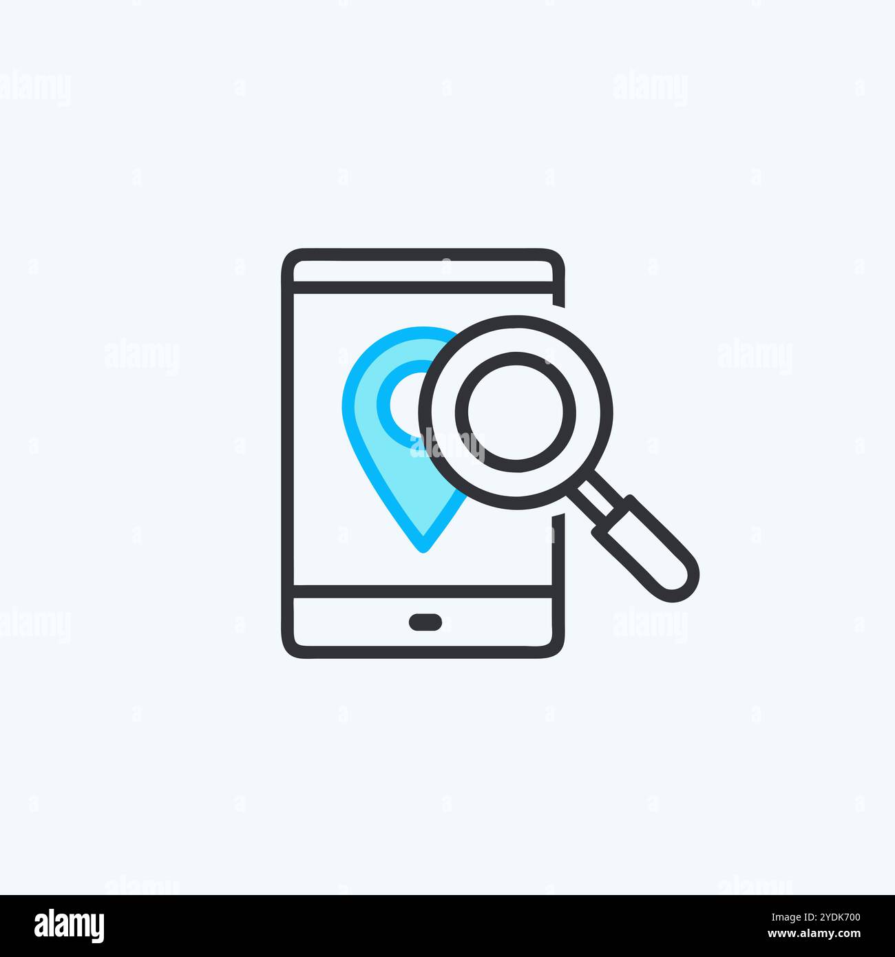 Tracking icon vector art image Stock Vector Image & Art - Alamy