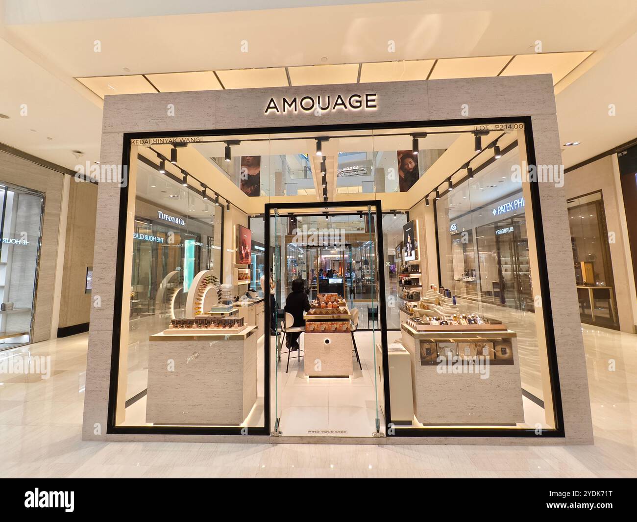 KUALA LUMPUR, MALAYSIA - AUGUST 28, 2024: Amouage brand retail shop in ...