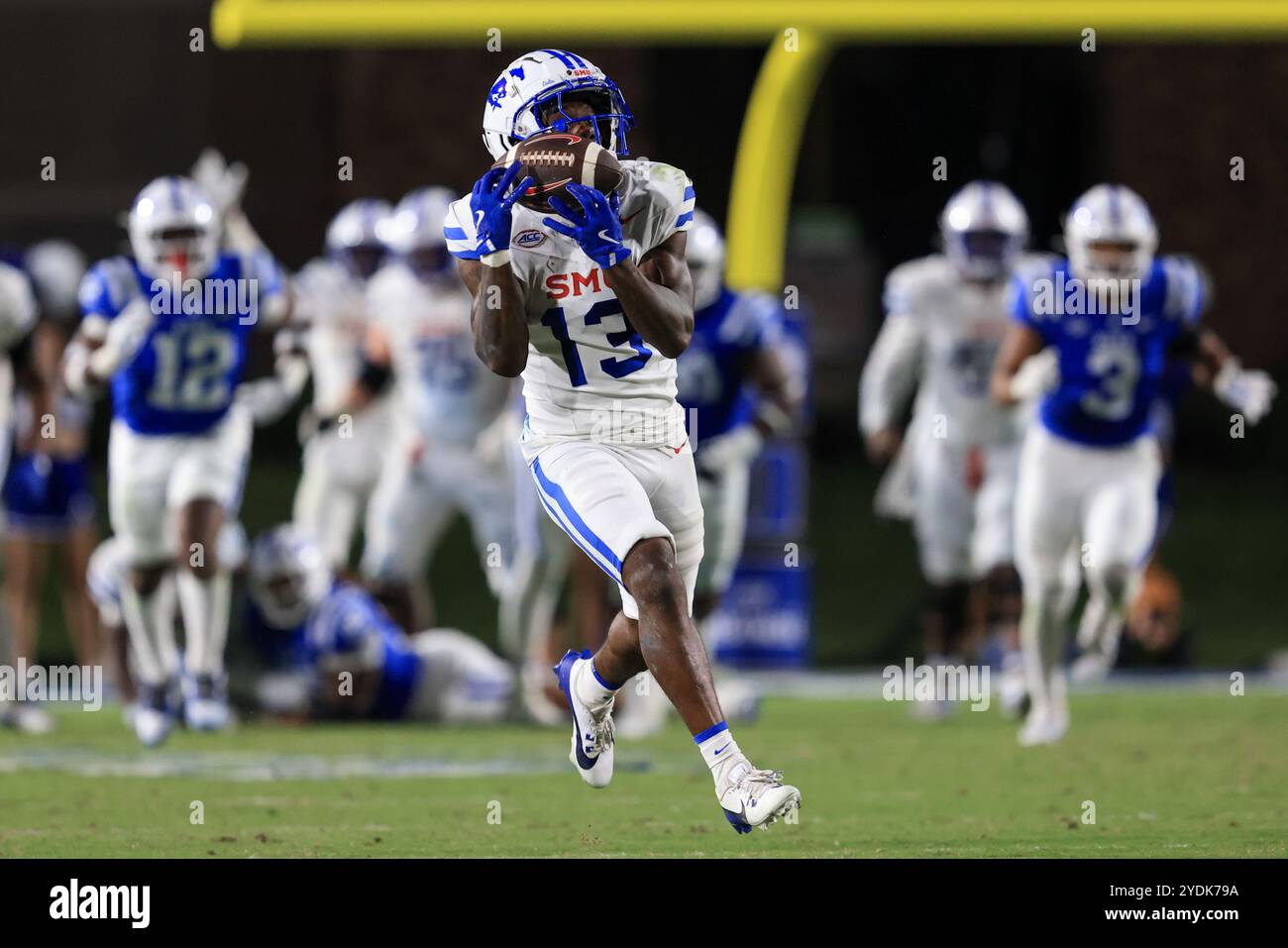 October 26, 2024: SMU Mustangs wide receiver Roderick Daniels Jr. (13 ...