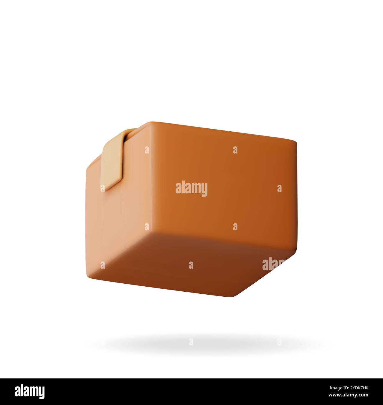 3D carton packaging box isolated on white Stock Vector Image & Art - Alamy