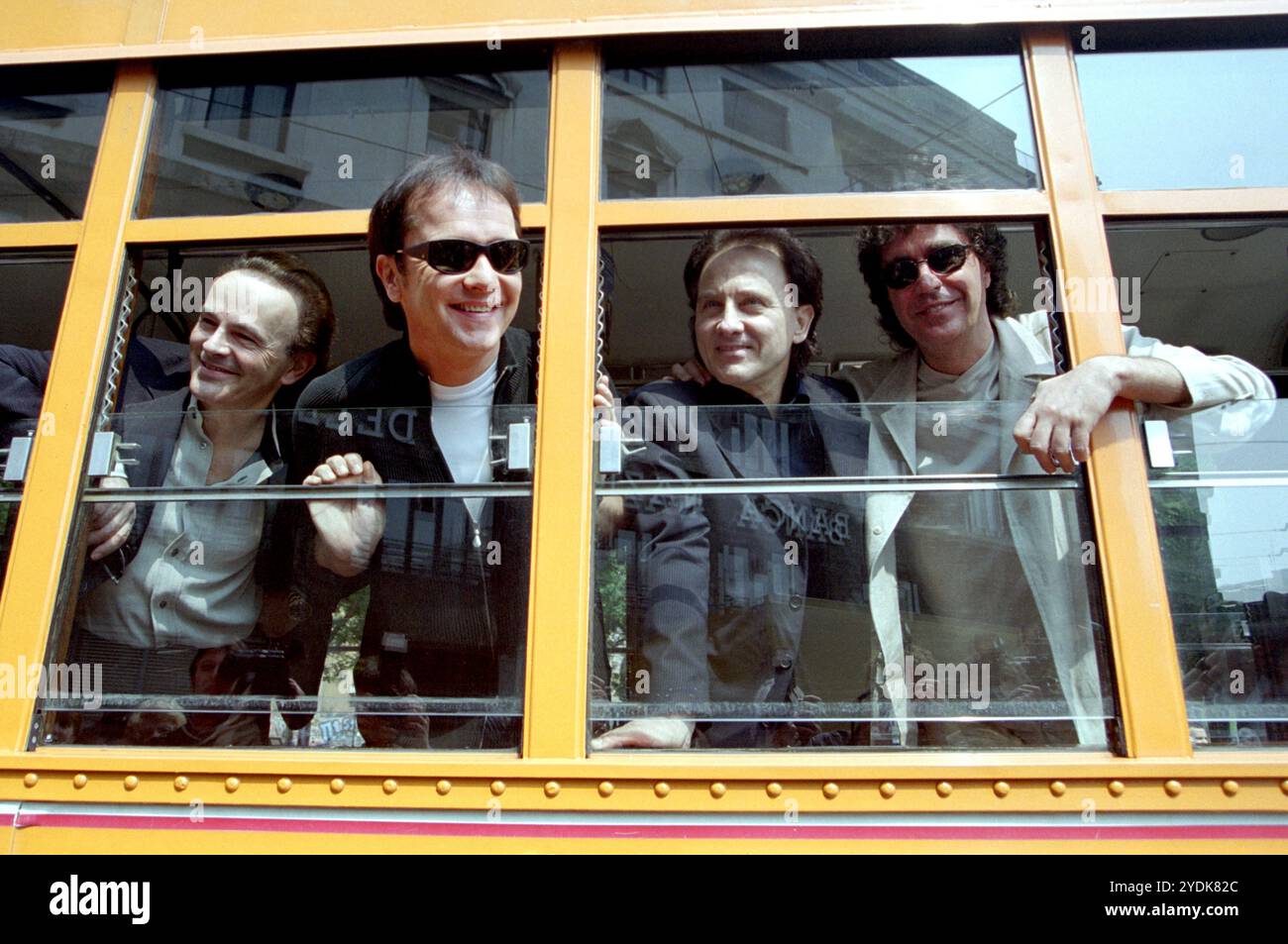 Milan Italy 26/05/1999: The Pooh,Roby Facchinetti singer,Dodi Battaglia ...