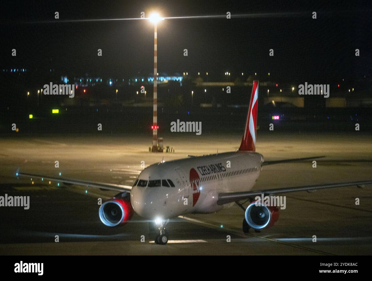 Prague, Czech Republic. 26th Oct, 2024. The last commercial flight of ...
