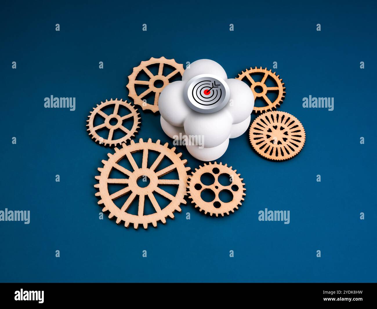 Stakeholder, business goal and success, teamwork, team and partnership ...