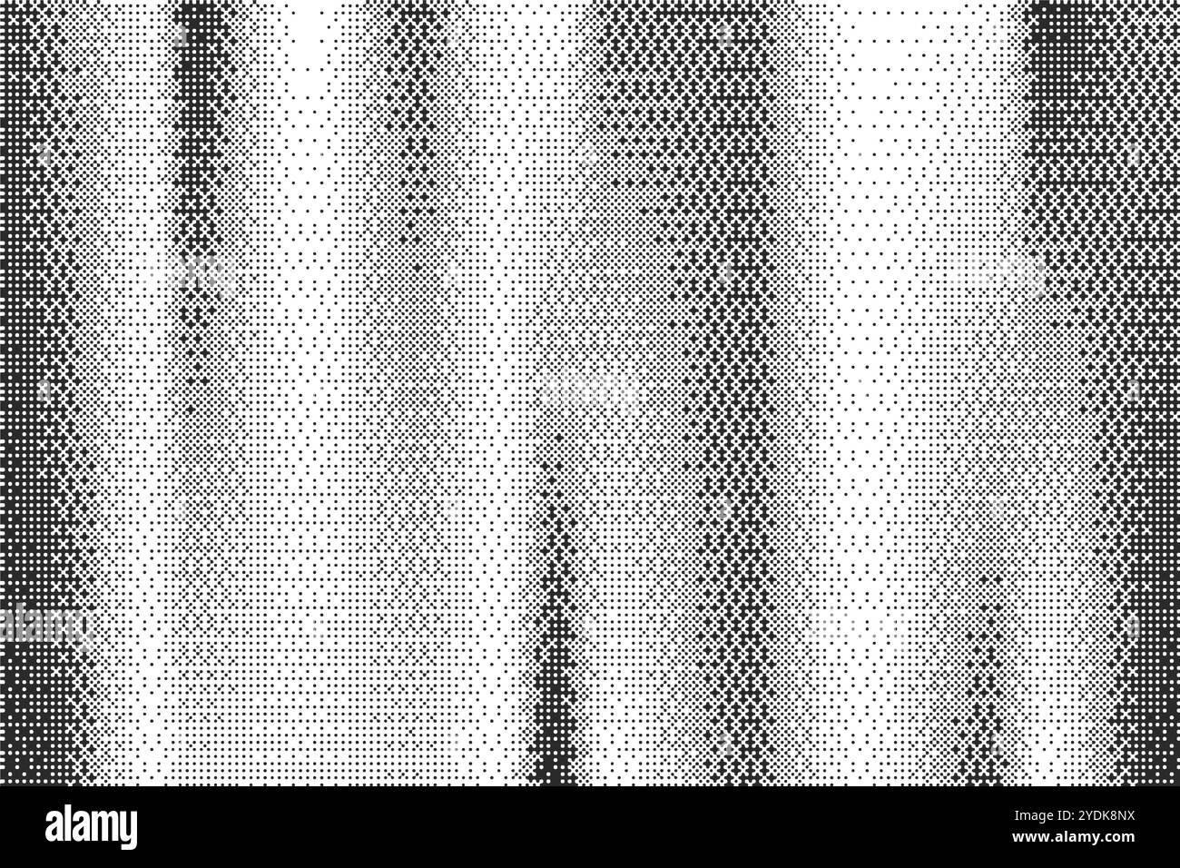 Striped bitmap pattern background with pixel texture. Retro computer game graphic. Abstract ...