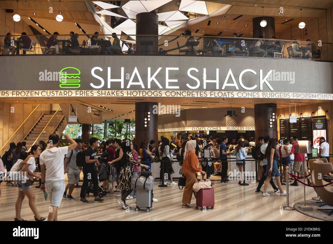 28.04.2019, Singapore, Republic of Singapore, Asia, The Shake Shack ...