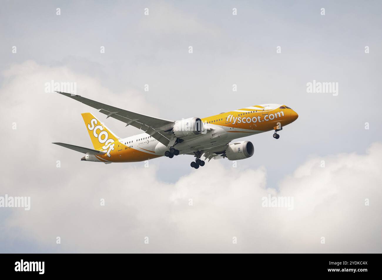 787 dreamliner at singapore hi-res stock photography and images - Alamy