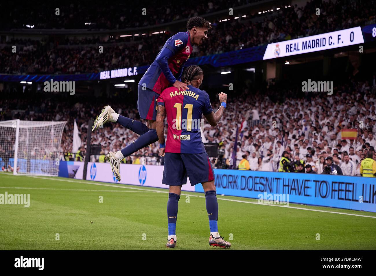 Madrid, Spain. 26th Oct, 2024. Raphael Dias Belloli, known as Raphinha ...