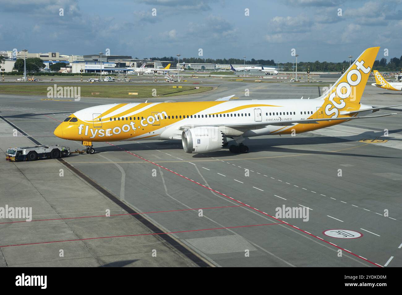 787 dreamliner at singapore hi-res stock photography and images - Alamy