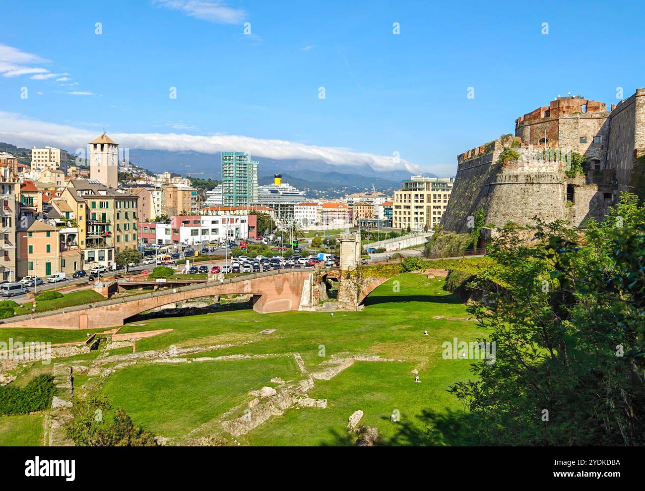 Savona, Italy - not far from the border with France and main center of ...