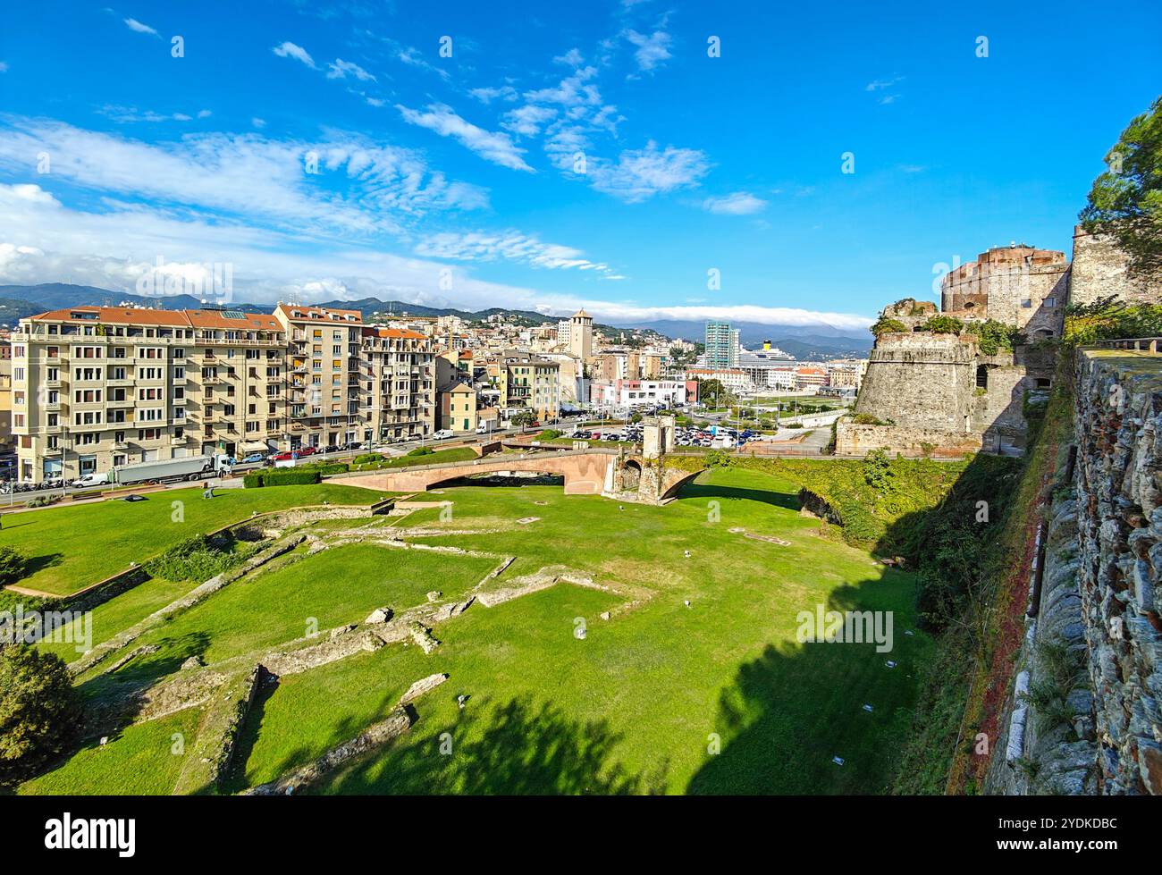 Savona, Italy - not far from the border with France and main center of ...