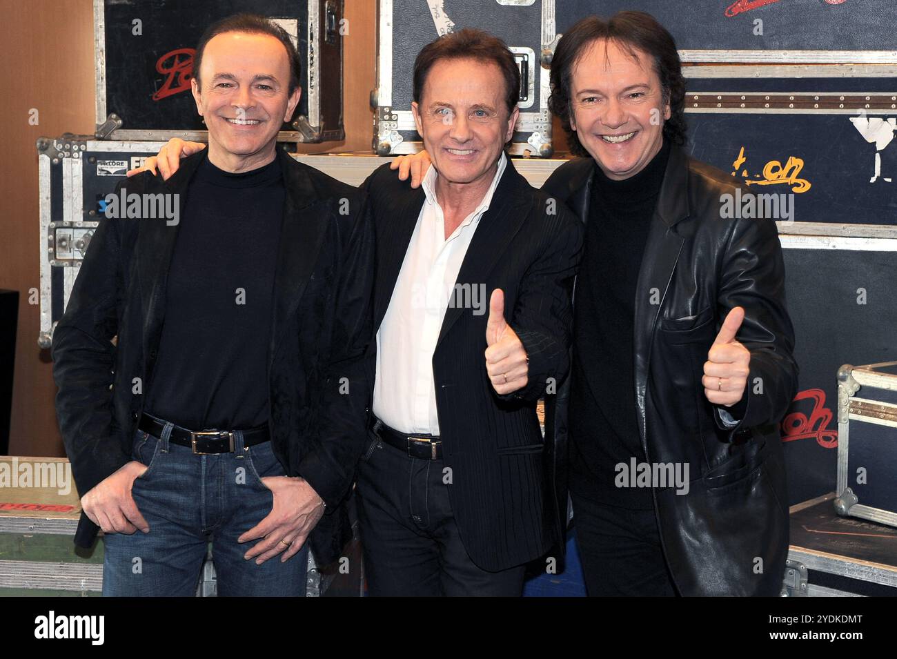 Milan Italy 03/03/2010: The Pooh,Dodi Battaglia guitarist, Roby ...