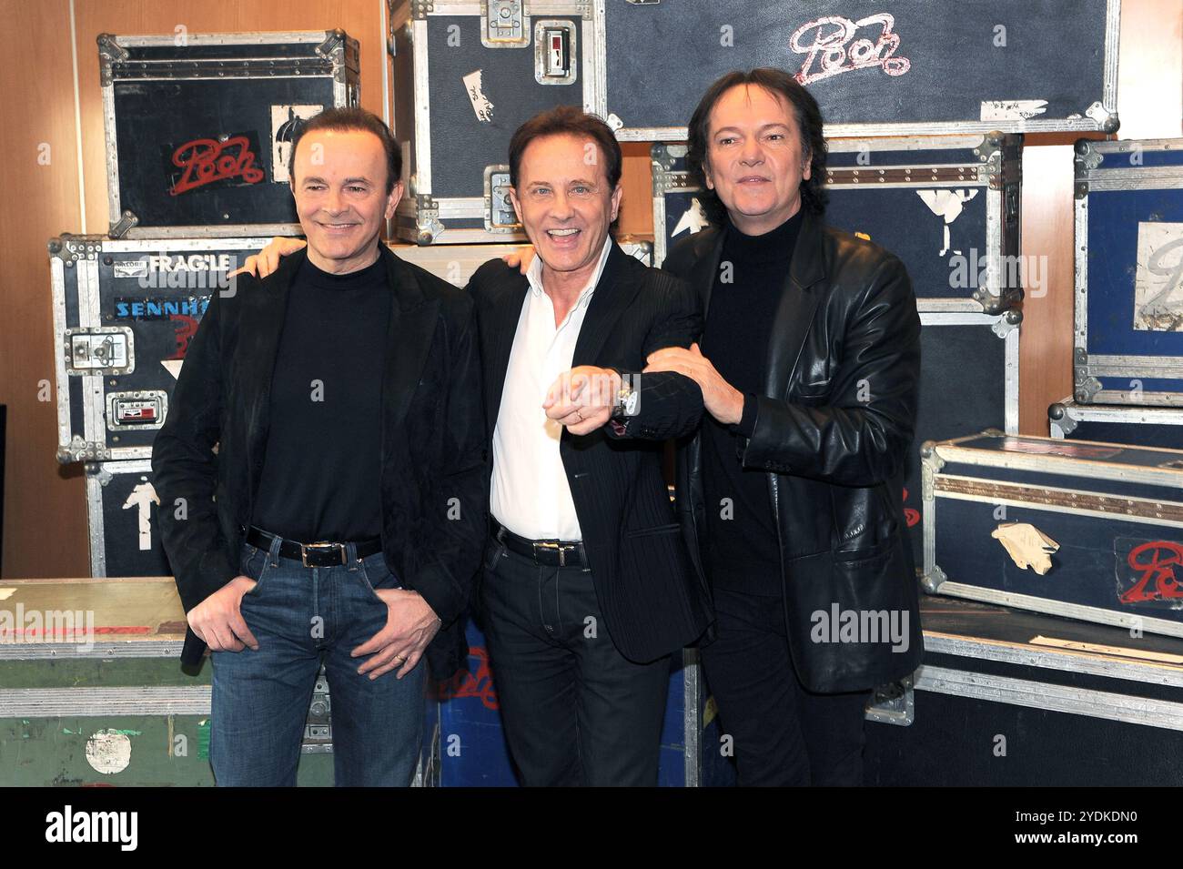 Milan Italy 03/03/2010: The Pooh,Dodi Battaglia guitarist, Roby ...