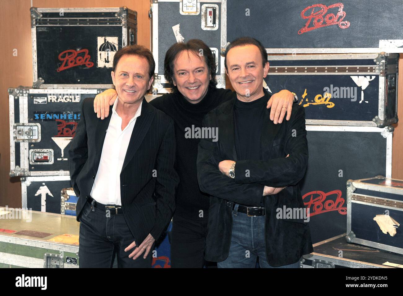 Milan Italy 03/03/2010: The Pooh,Dodi Battaglia guitarist, Roby ...