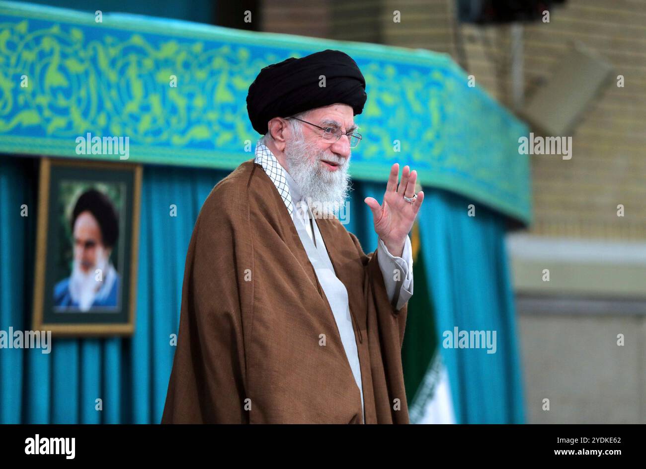 In this photo released by an official website of the office of the ...