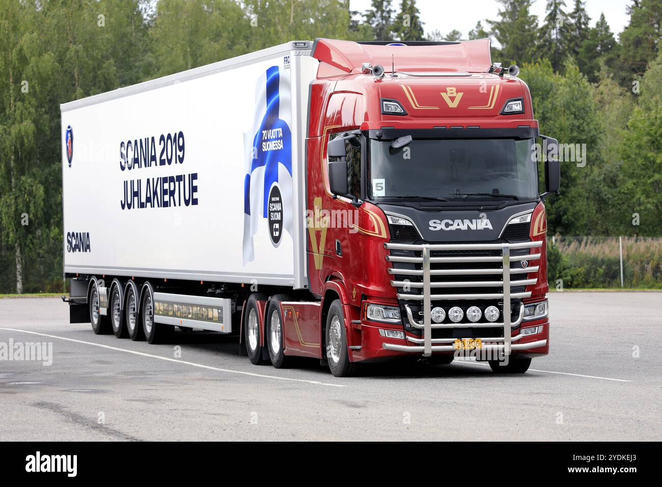 Scania truck front semi truck hi-res stock photography and images - Alamy