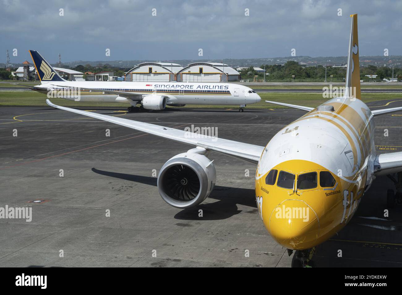 787 dreamliner at singapore hi-res stock photography and images - Alamy