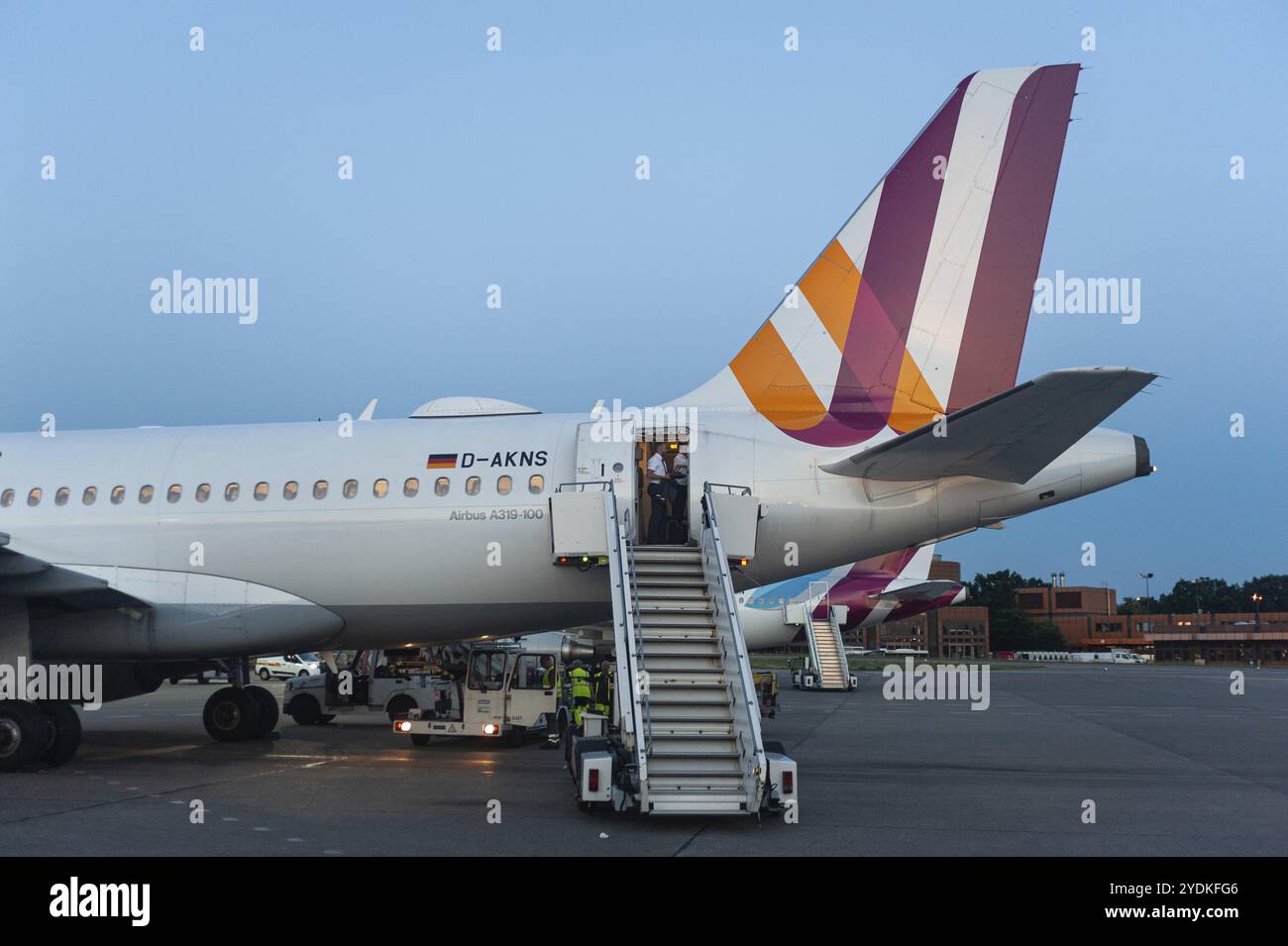 23.06.2019, Berlin, Germany, Europe, A Germanwings passenger aircraft ...