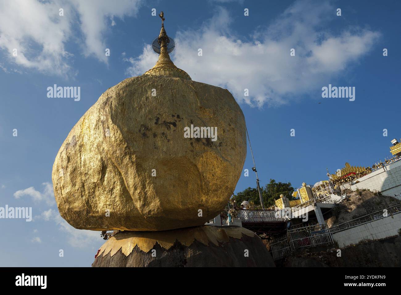 01.02.2017, Kyaikto, Republic of the Union of Myanmar, Asia, The Golden ...