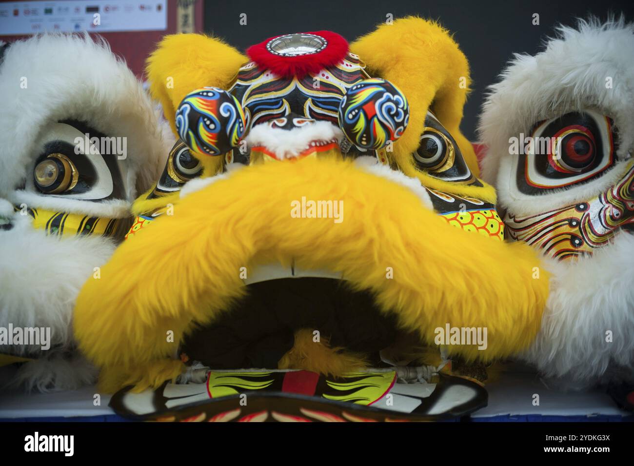 02.02.2018, Singapore, Republic of Singapore, Asia, Masks for the ...