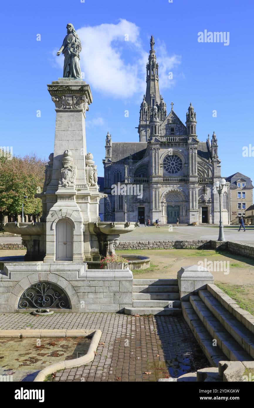 Sainte Anne Basilica from the 19th century, second largest pilgrimage ...
