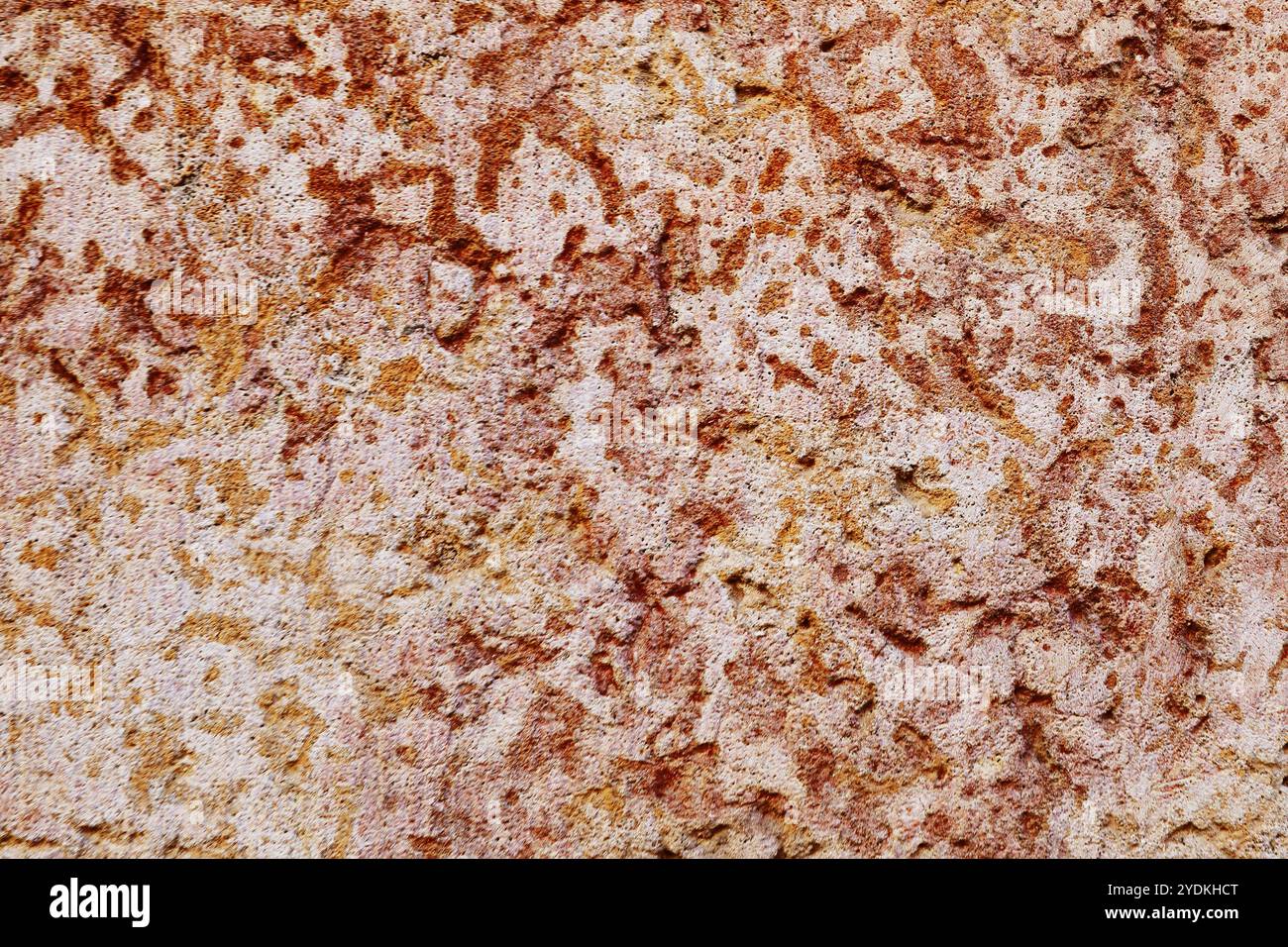 Granite texture. Natural red granite with a grainy pattern. Stone ...