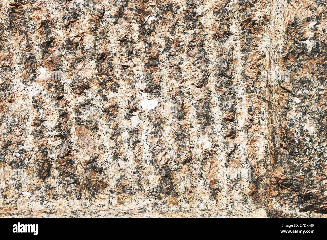 Granite texture. Natural red granite with a grainy pattern. Stone ...