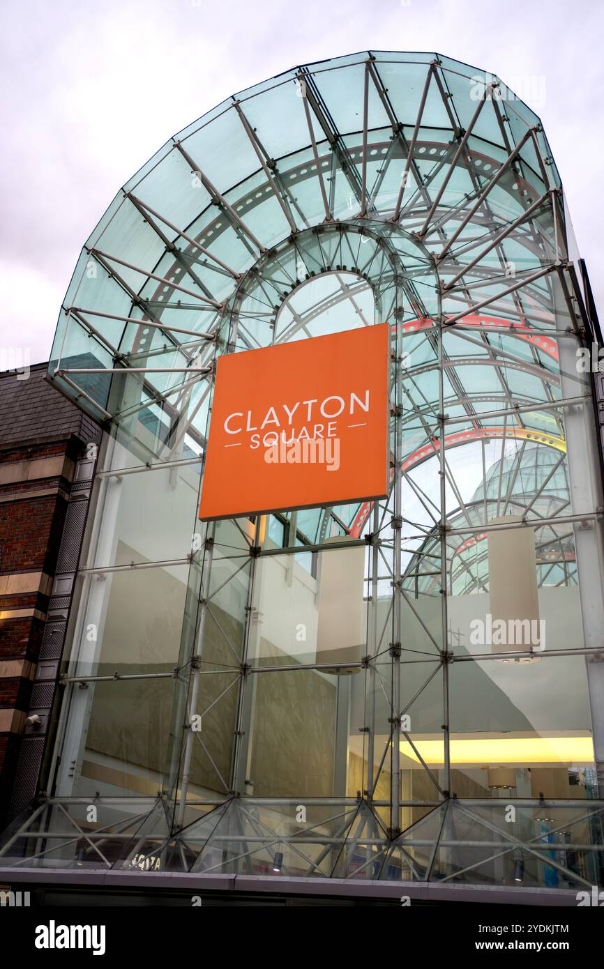 Clayton Square Shopping Centre. Liverpool Stock Photo - Alamy