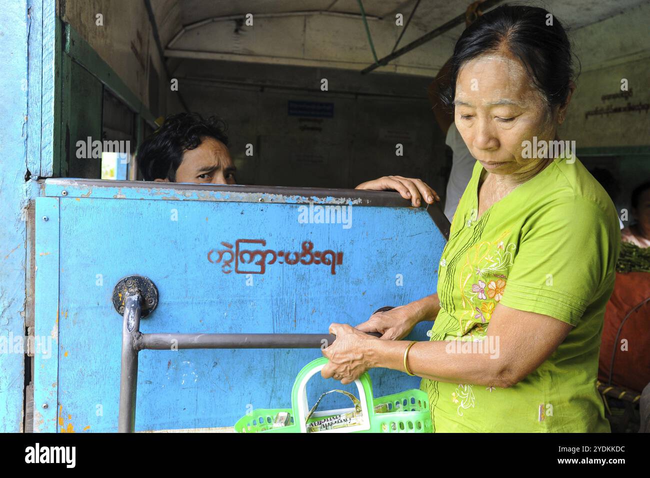 Yangon railways transport hi-res stock photography and images - Alamy