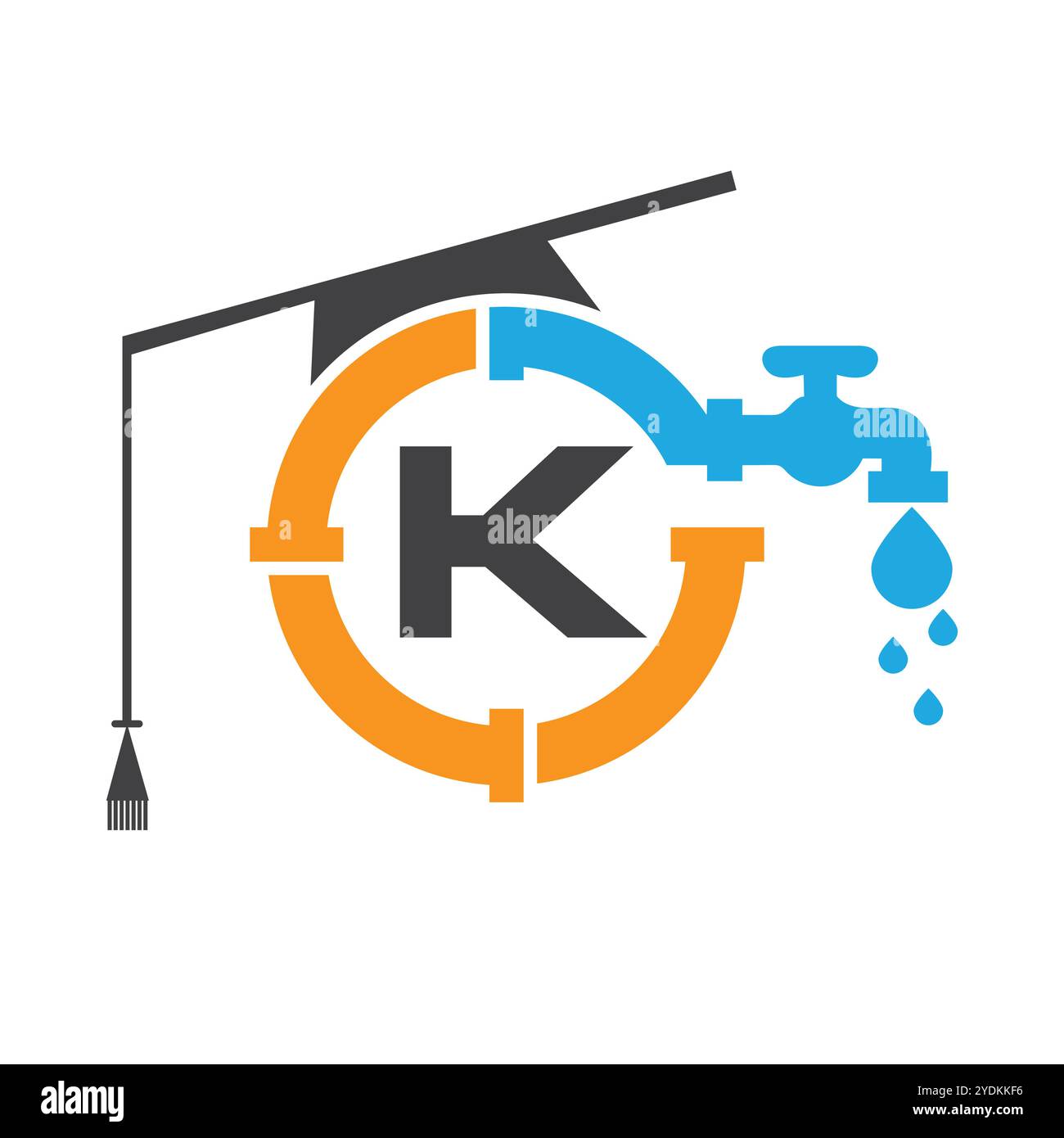 Pipeline construction work Stock Vector Images - Alamy