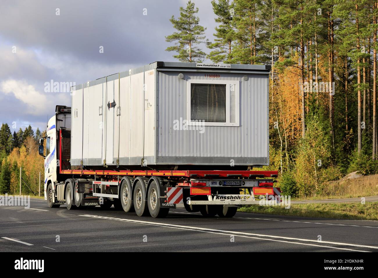 Truck cabin trailer transport hi-res stock photography and images - Alamy