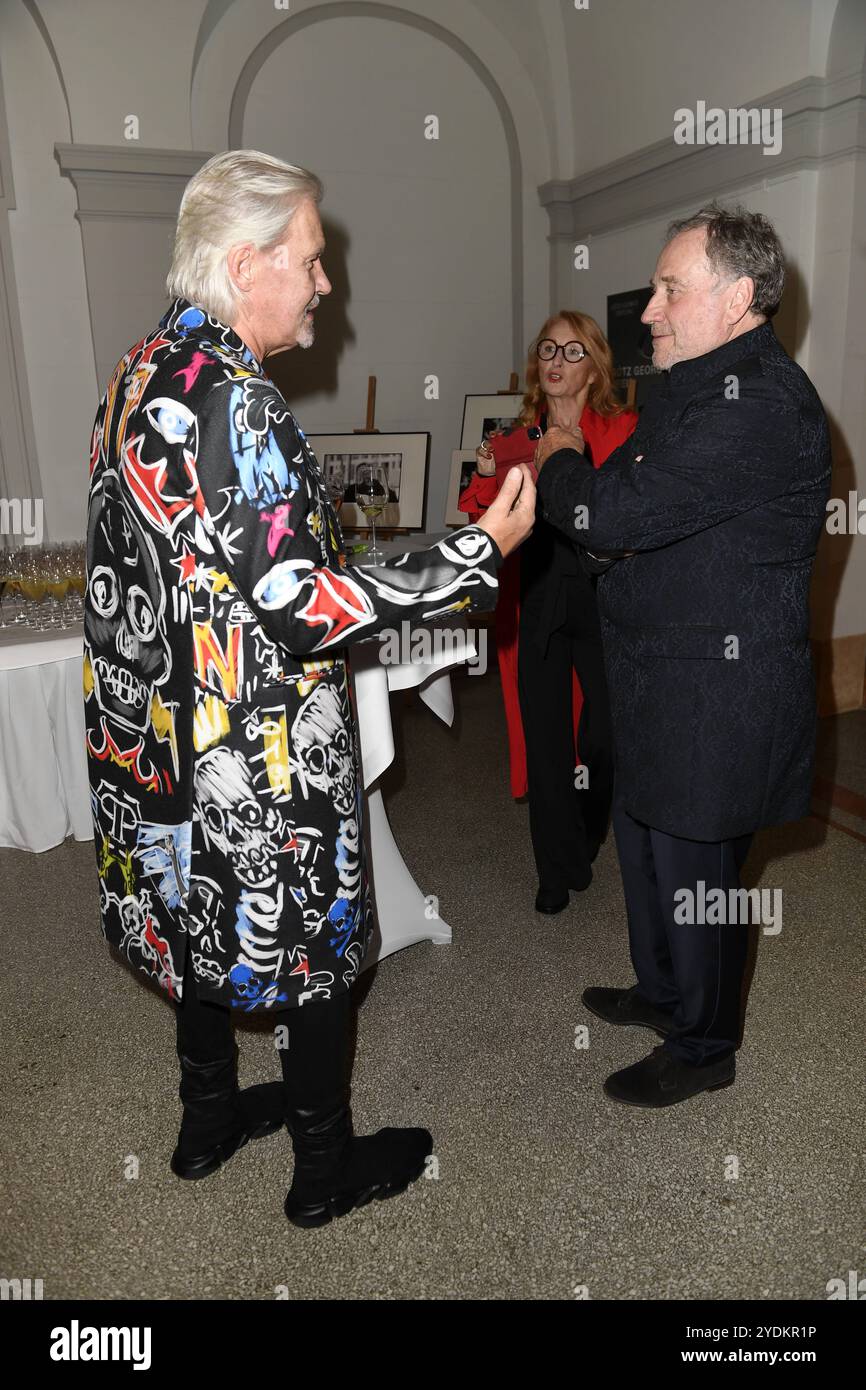 Harold Faltermeyer, Johnny Logan bei der VERLEIHUNG GÖTZ GEORGE PREIS ...