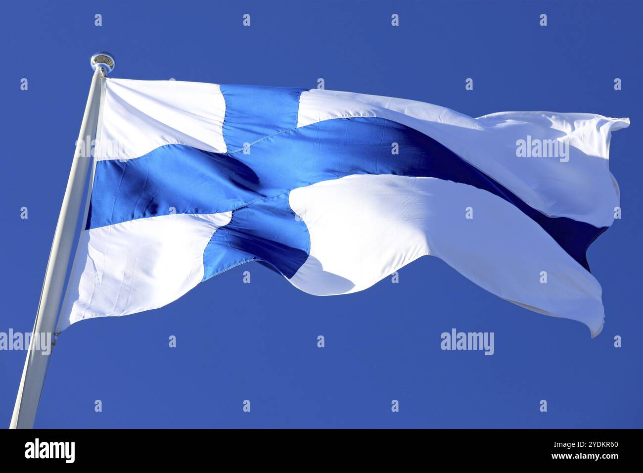Finnish national flag against hi-res stock photography and images - Alamy