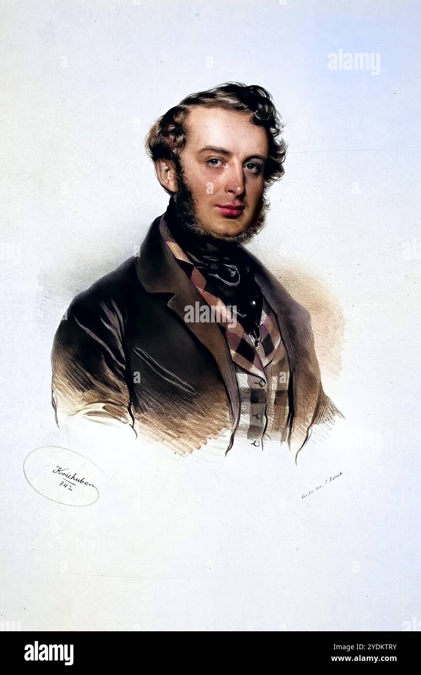 Ludwig Pereira-Arnstein, Freiherr, 1803-1858, Bankier, Philanthrop ...