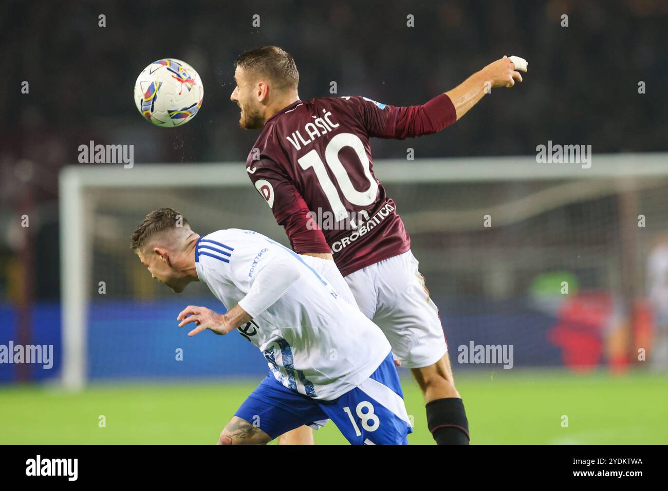 Torino FC's Nikola Vlasic in action during the Serie A Enilive 2024/ ...