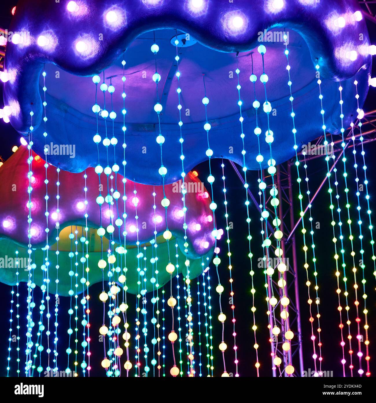 Lightpool Festival held annually during Blackpool illumination at half ...