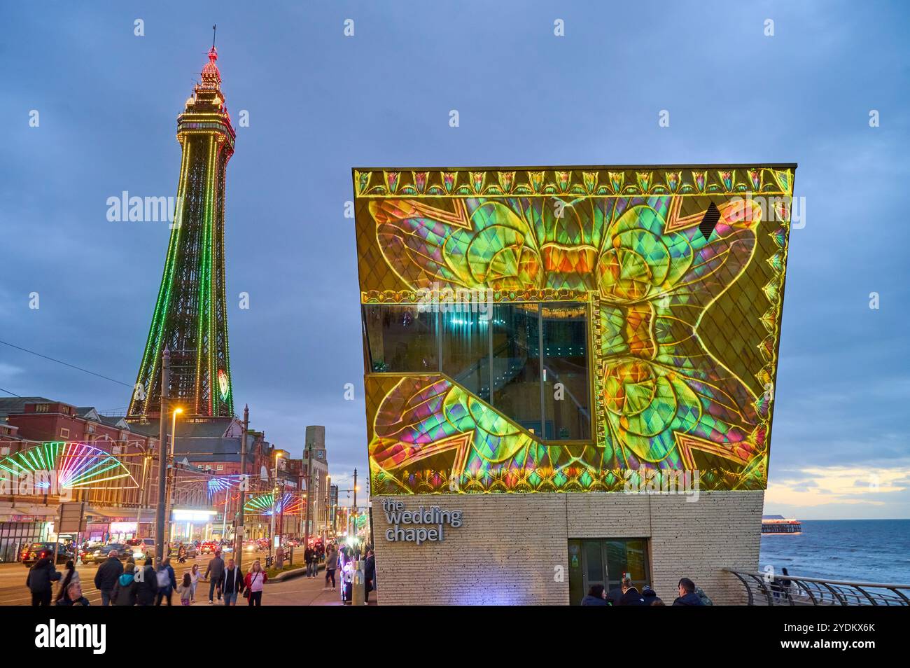Lightpool Festival held annually during Blackpool illumination at half ...