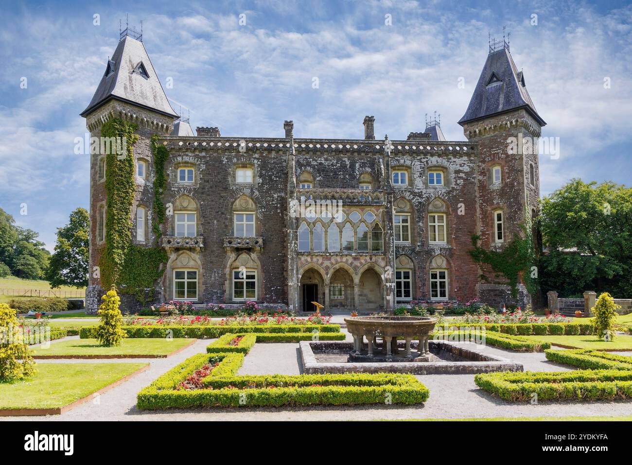 Newton House, Dinefwr, Wales, UK Stock Photo - Alamy
