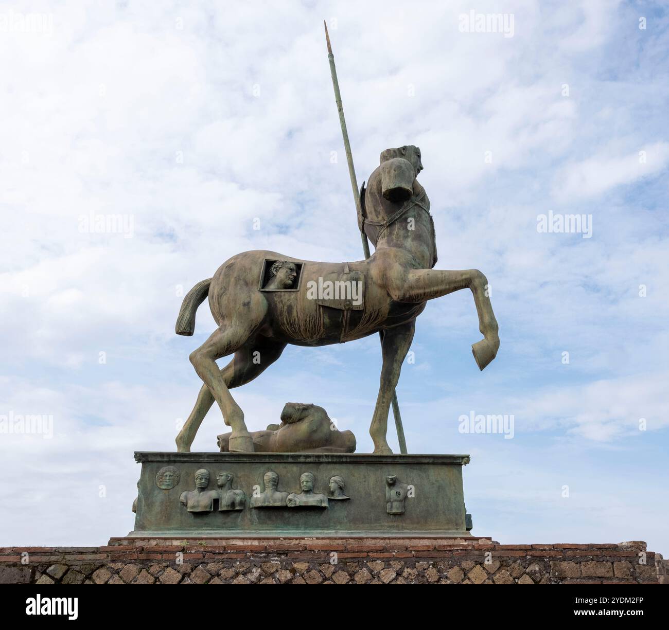 Centaur sculpture by the Polish sculptor Igor Mitoraj on display at ...