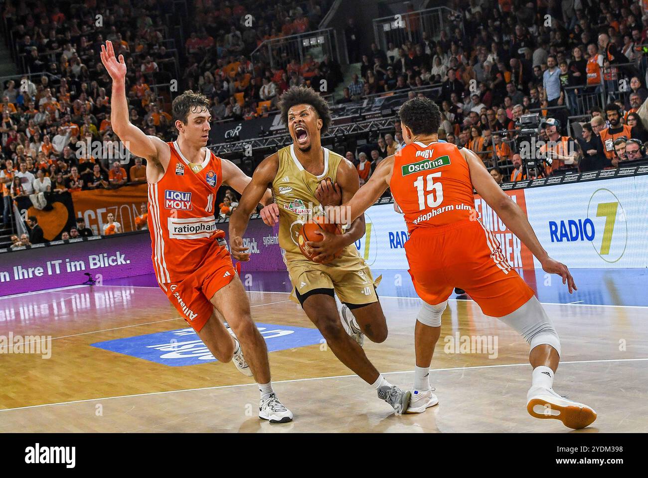 26.10.2024, ratiopharm arena, Neu-Ulm, GER, BBL, ratiopharm Ulm vs ...