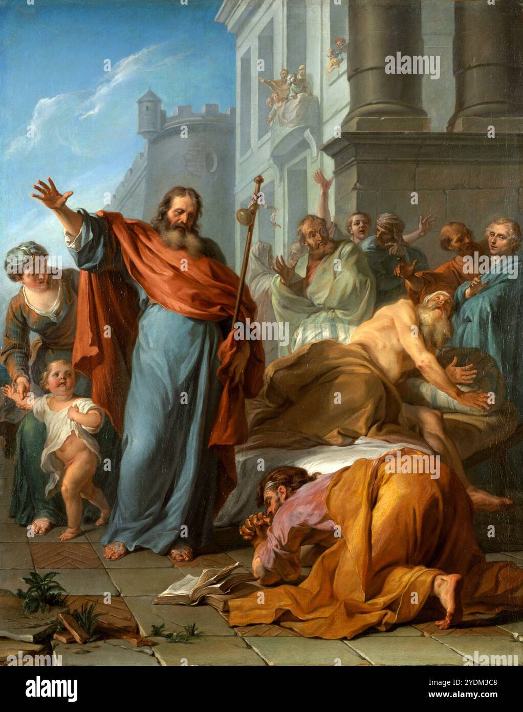 The Miracles of Saint James the Greater by Noël Nicolas Coypel (French ...