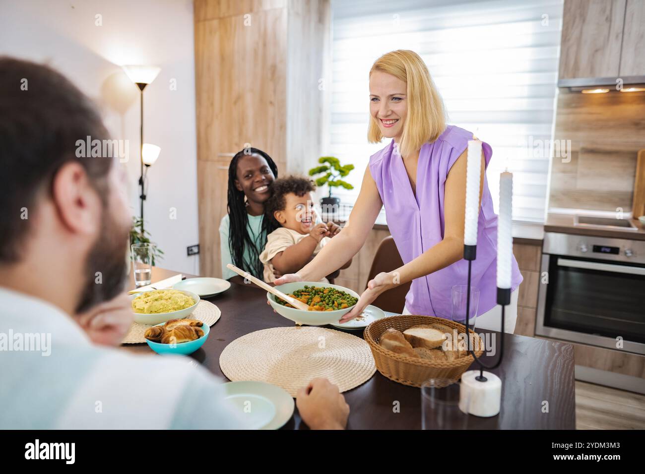 Family interactions hi-res stock photography and images - Alamy