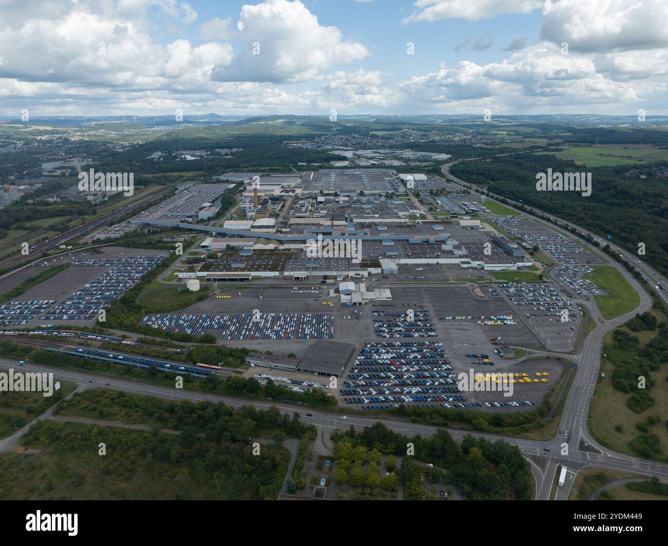 Saarlouis, Saarland, Germany, October 7th, 2024: Ford factory Saarlouis ...