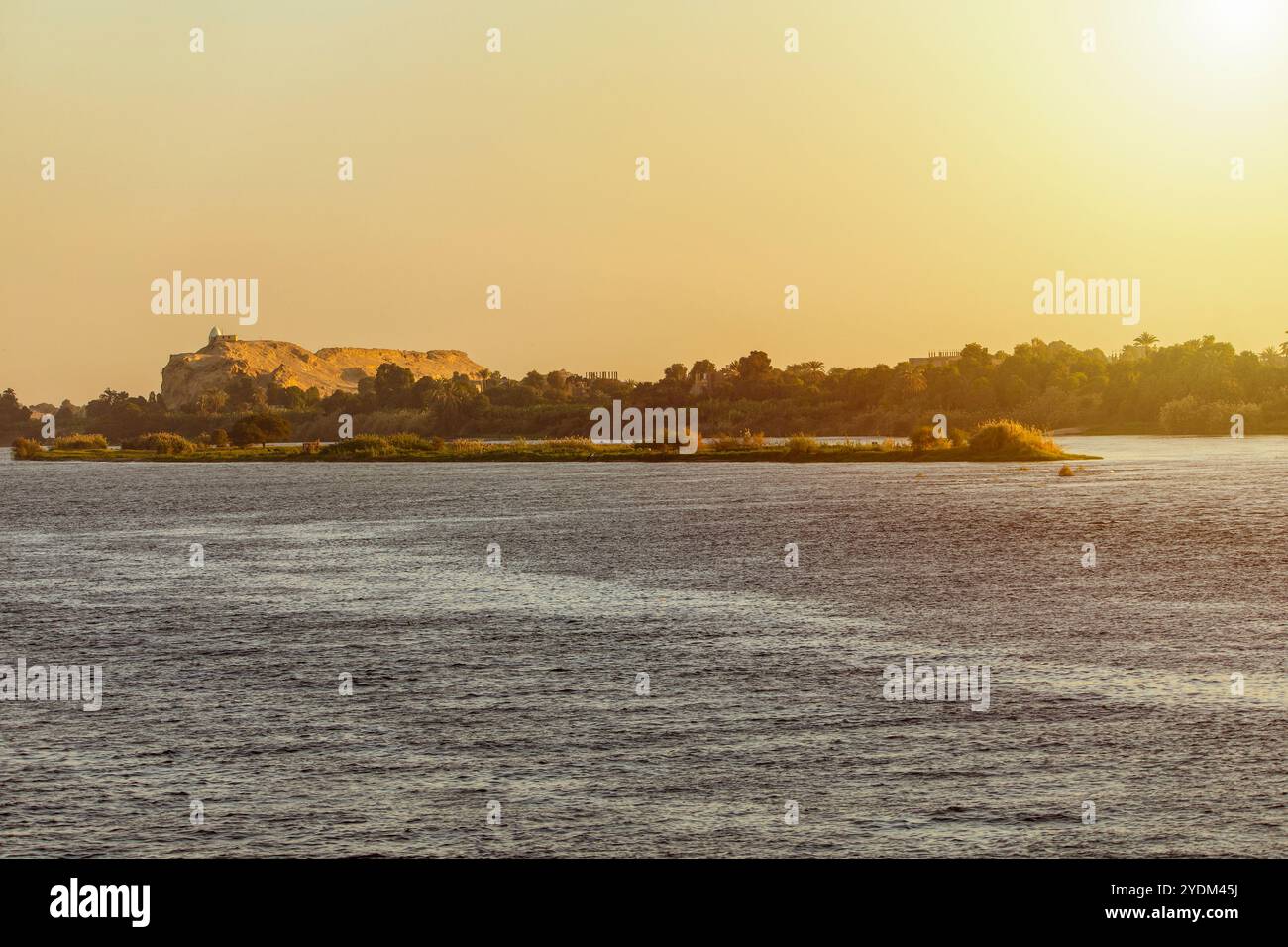 The magic of Luxor as the sun sets over the horizon. Our Nile Sunset ...