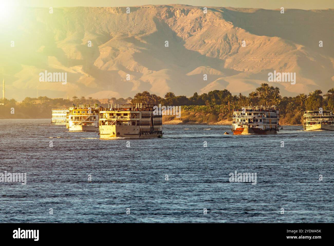 Embark on a magical Luxor Sunset Nile Cruise and witness the ancient ...