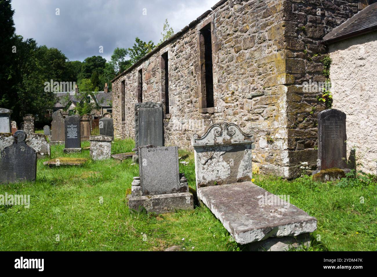 Grave of the Rev. Robert Kirk at Aberfoyle, Scotland Stock Photo - Alamy