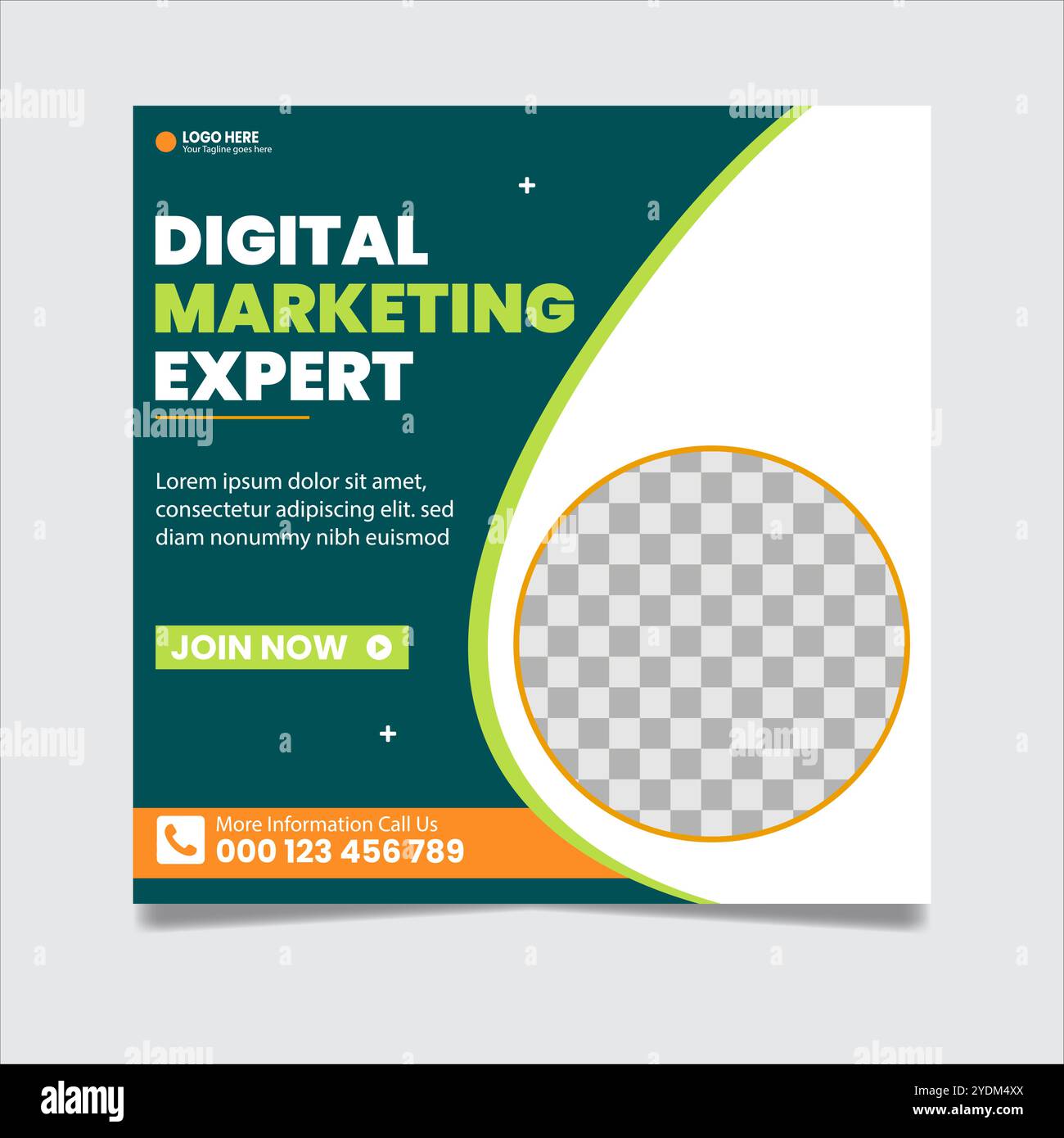 Digital Marketing Social Media Post Template, Digital marketing agency ...