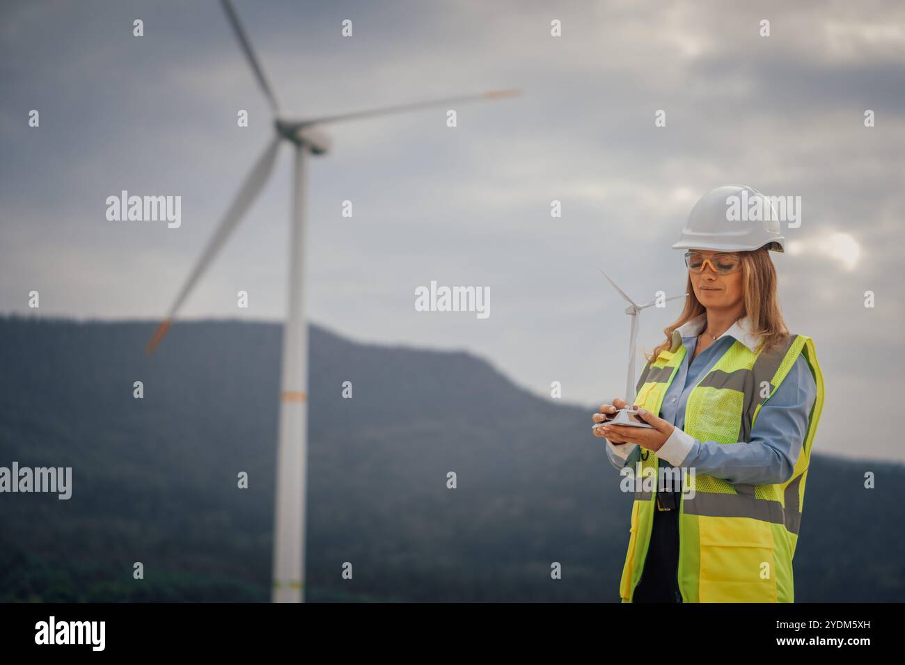 A dedicated Female Engineer is currently performing crucial operational ...