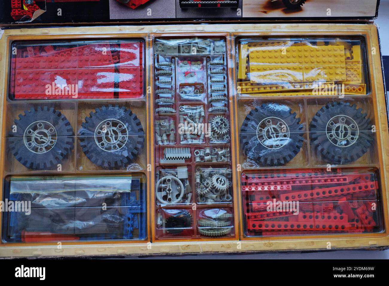 Original Lego Technic car set 853 box and parts sold in Australia circa ...